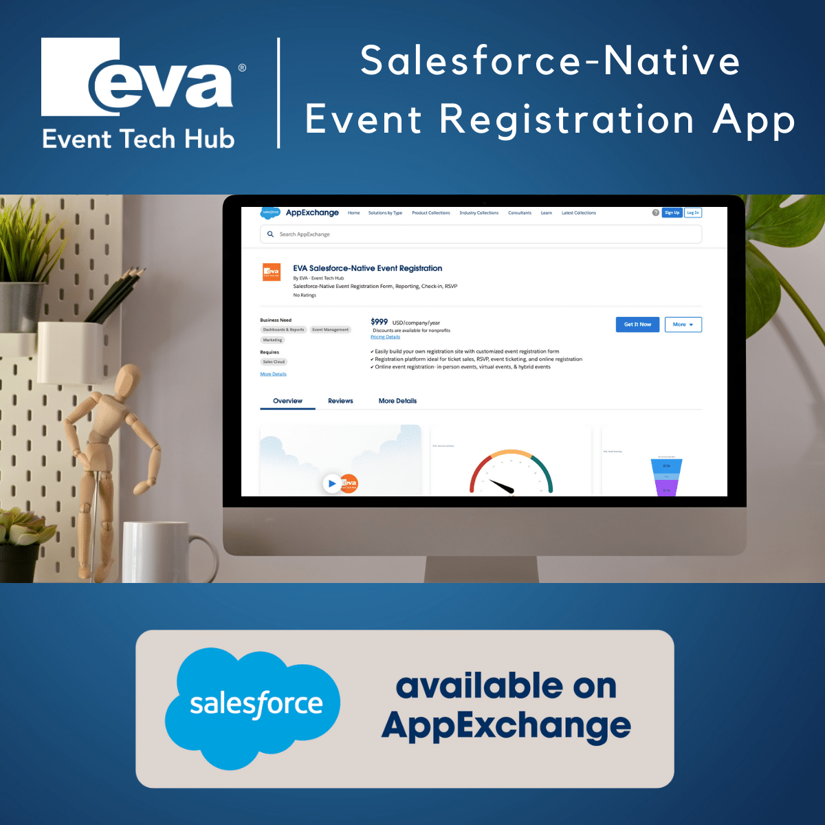 Salesforce-Native Event Registration App - Event Tech Hub powered by EVA
