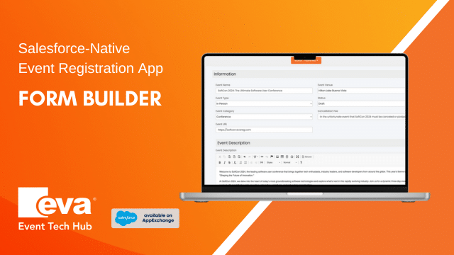 Form Builder - Event Tech Hub powered by EVA